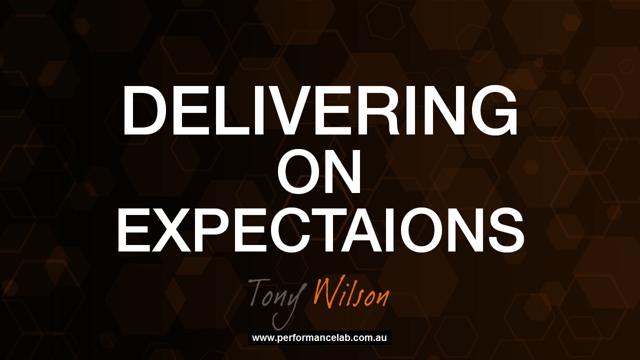 Delivering Expectations :: Performance Lab